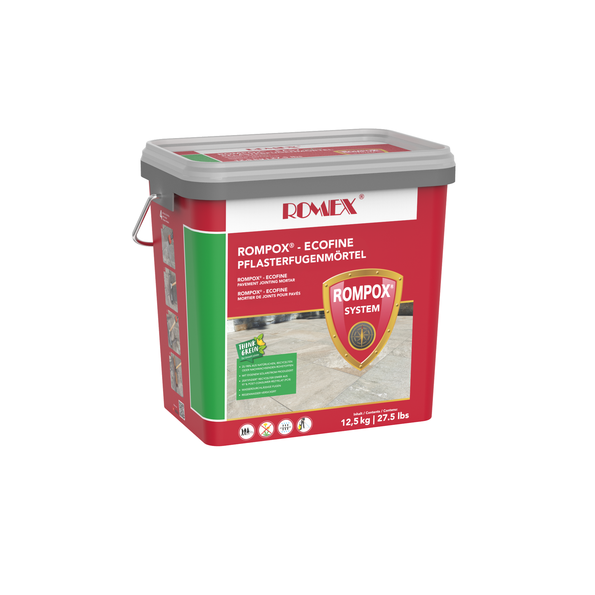 Romex Ecofine Pflasterfugenmörtel kaufen | für schmale Fugen | frostfest